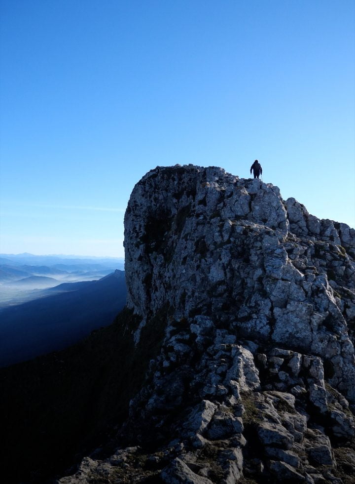 Au sommet du Beriain