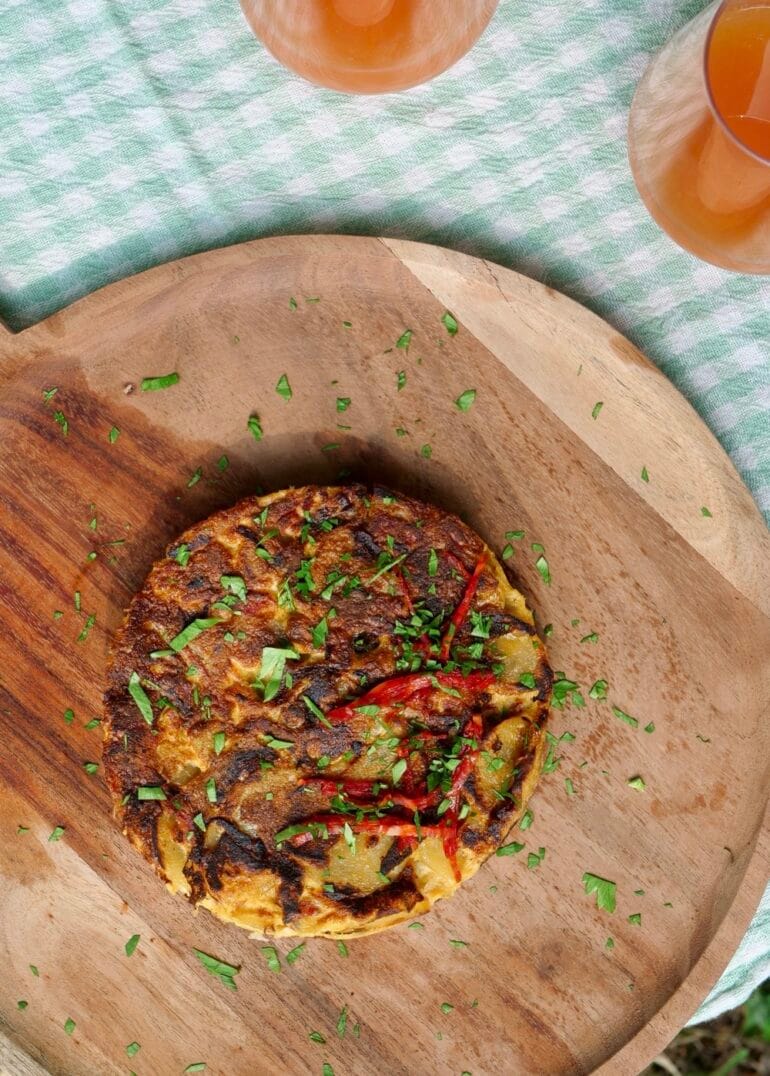 La recette de la TORTILLA À LA PLANCHA - Paysbasque.net